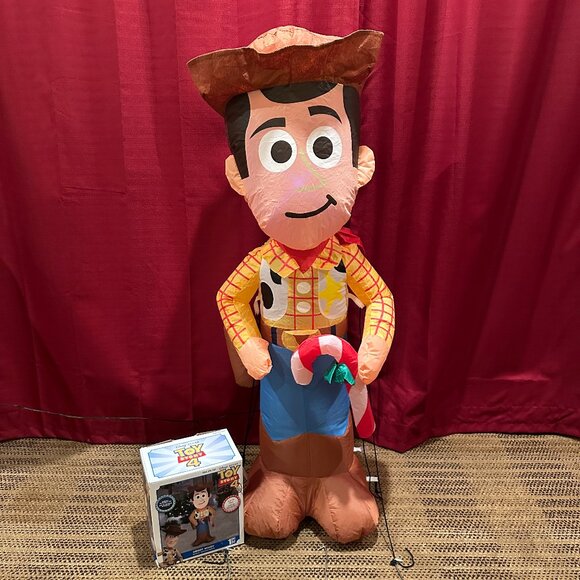 Gemmy | Holiday | Gemmy Toy Story 4 Sheriff Woody 35 Foot Tall Airblown ...